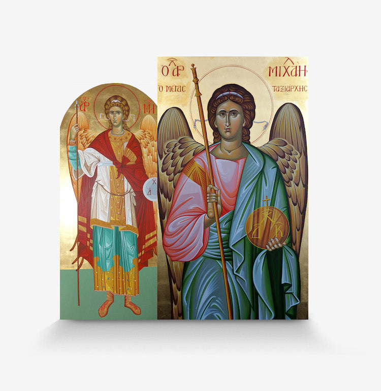 Archangels & Angels Icons: St. Michael, Gabriel, Seraphim – Agiografia ...