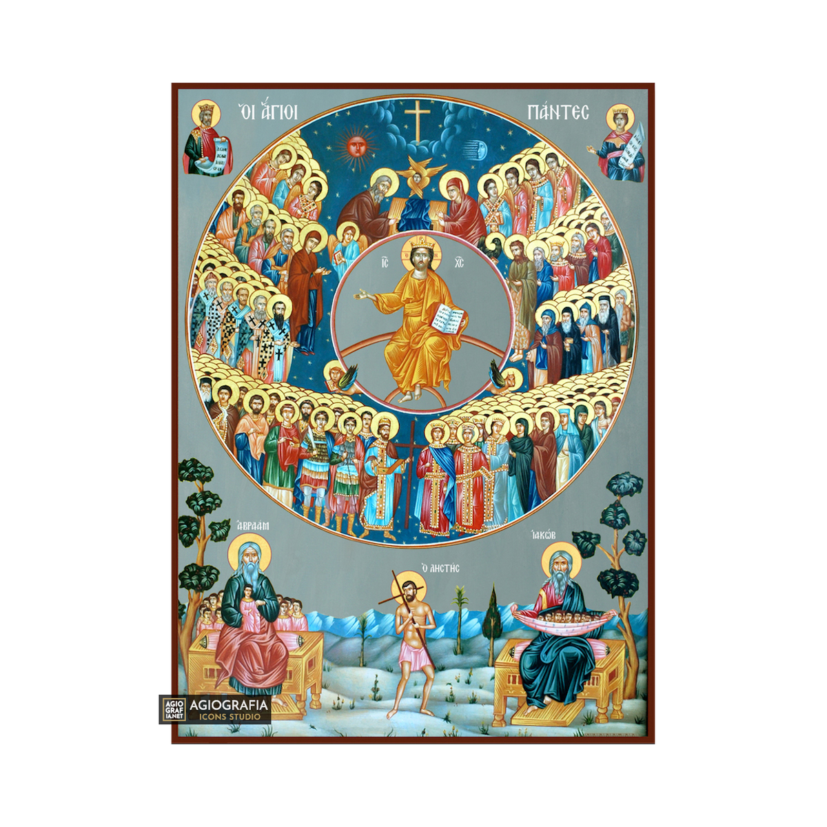 Portrait (Vertical) Orientation Orthodox Icons – Agiografia Icons