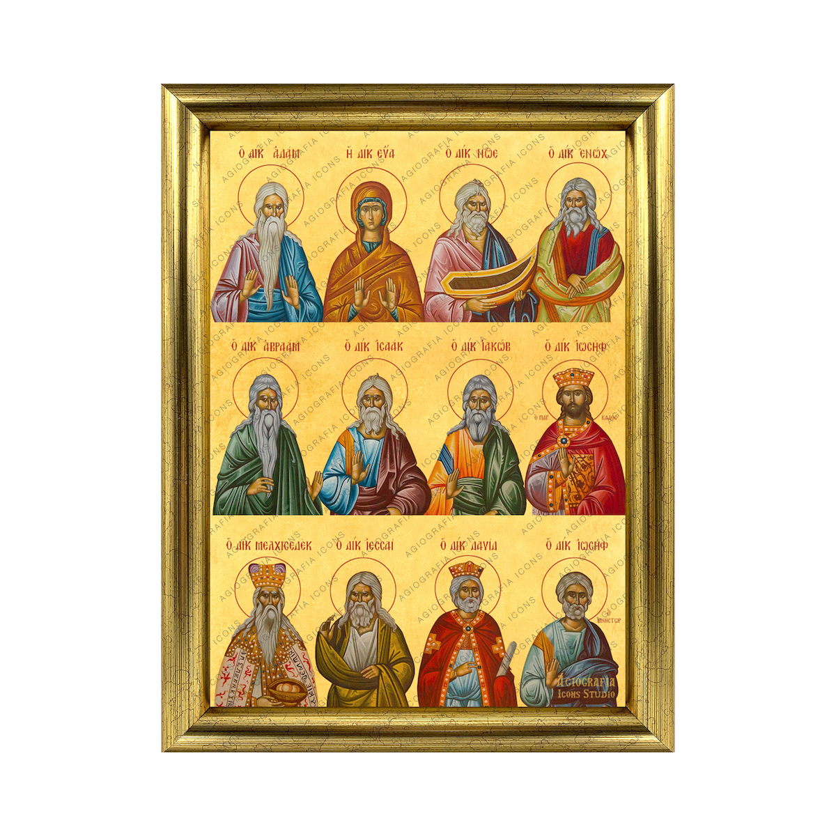 22k Virgin Mary - Exclusive Framed Gold Leaf Orthodox Icon – Agiografia ...