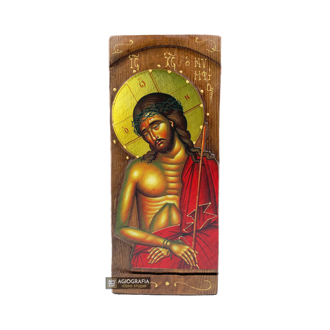 Jesus Christ the Bridegroom Greek Gold Print Icon on Carved Wood ...