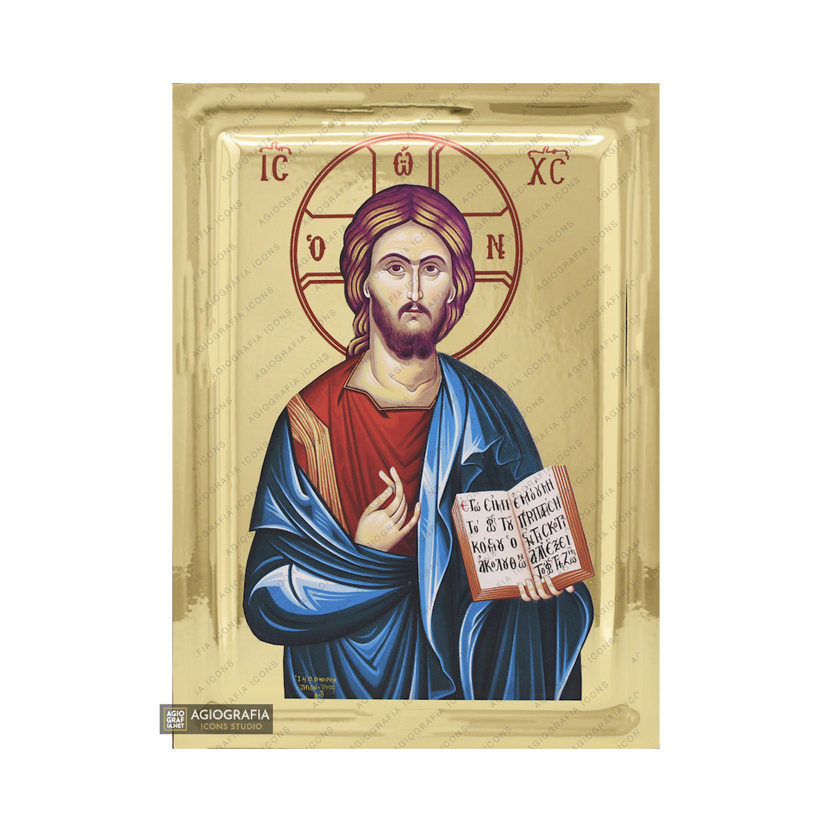 Archangel Gabriel Greek Orthodox Icon with Gilding Effect – Agiografia ...