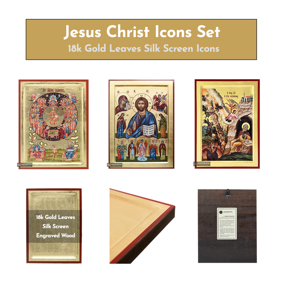 Sets of Byzantine Christian Icons – Agiografia Icons