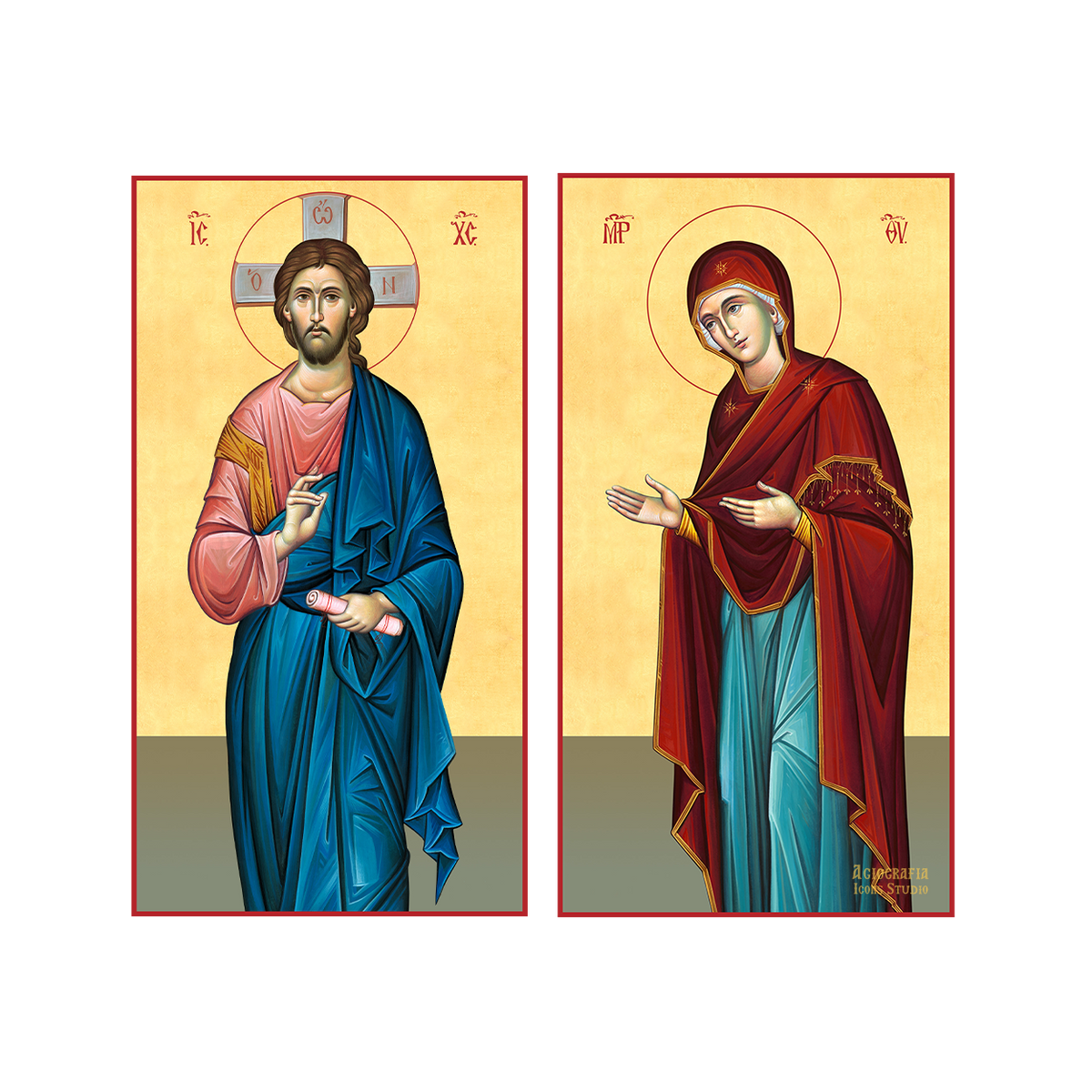 Sets of Byzantine Christian Icons – Agiografia Icons