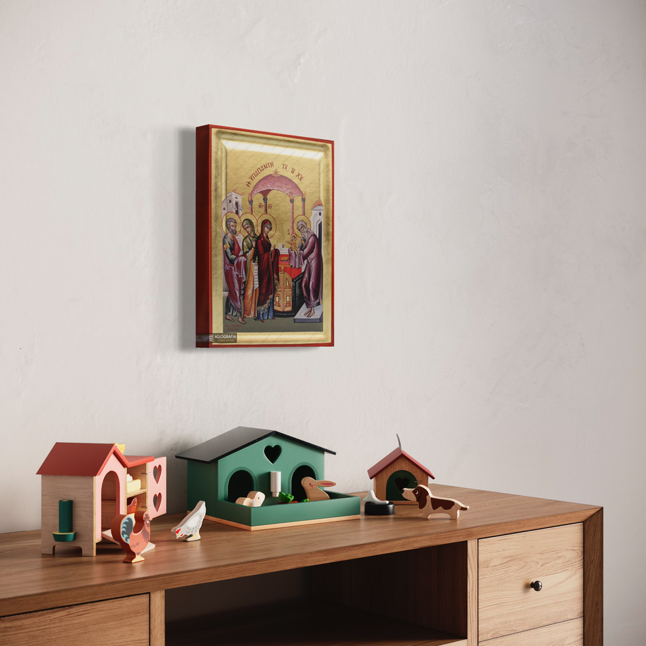 Christian Byzantine Icons of February's Celebrated Feasts and Saints ...