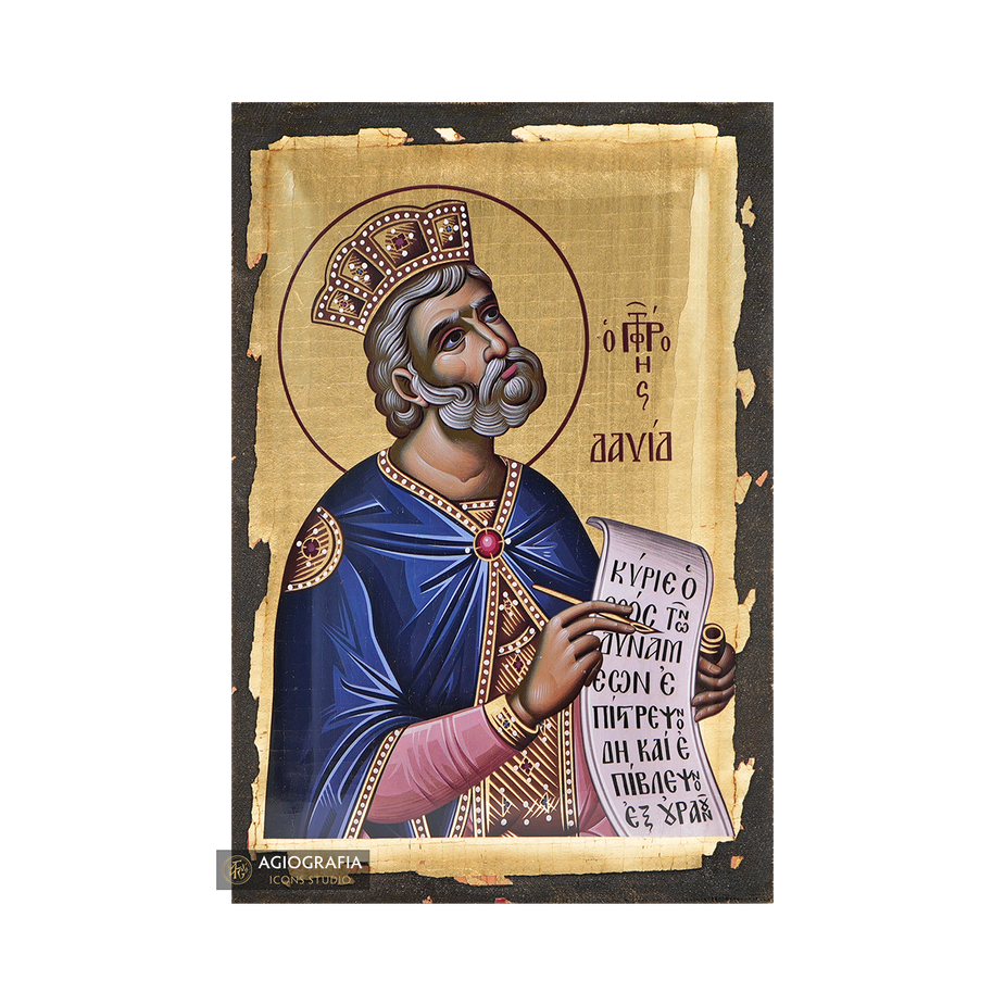 Silk Screen | Recessed | Aged Gold Leaves – Agiografia Icons