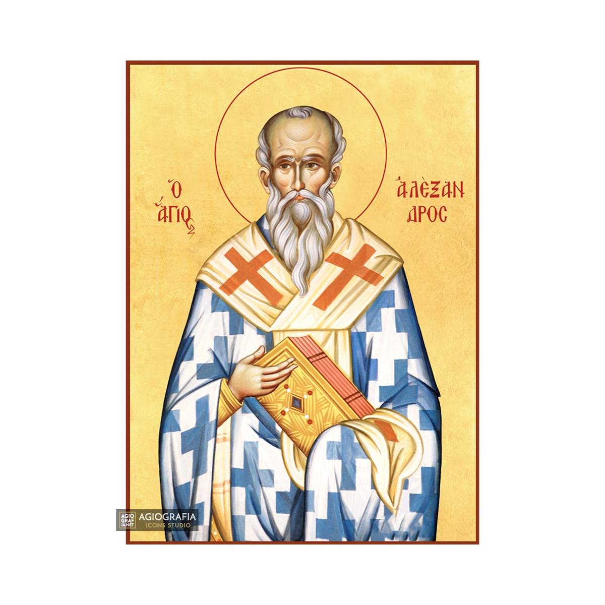 Christian Orthodox Icons Collection of Bishops – Agiografia Icons