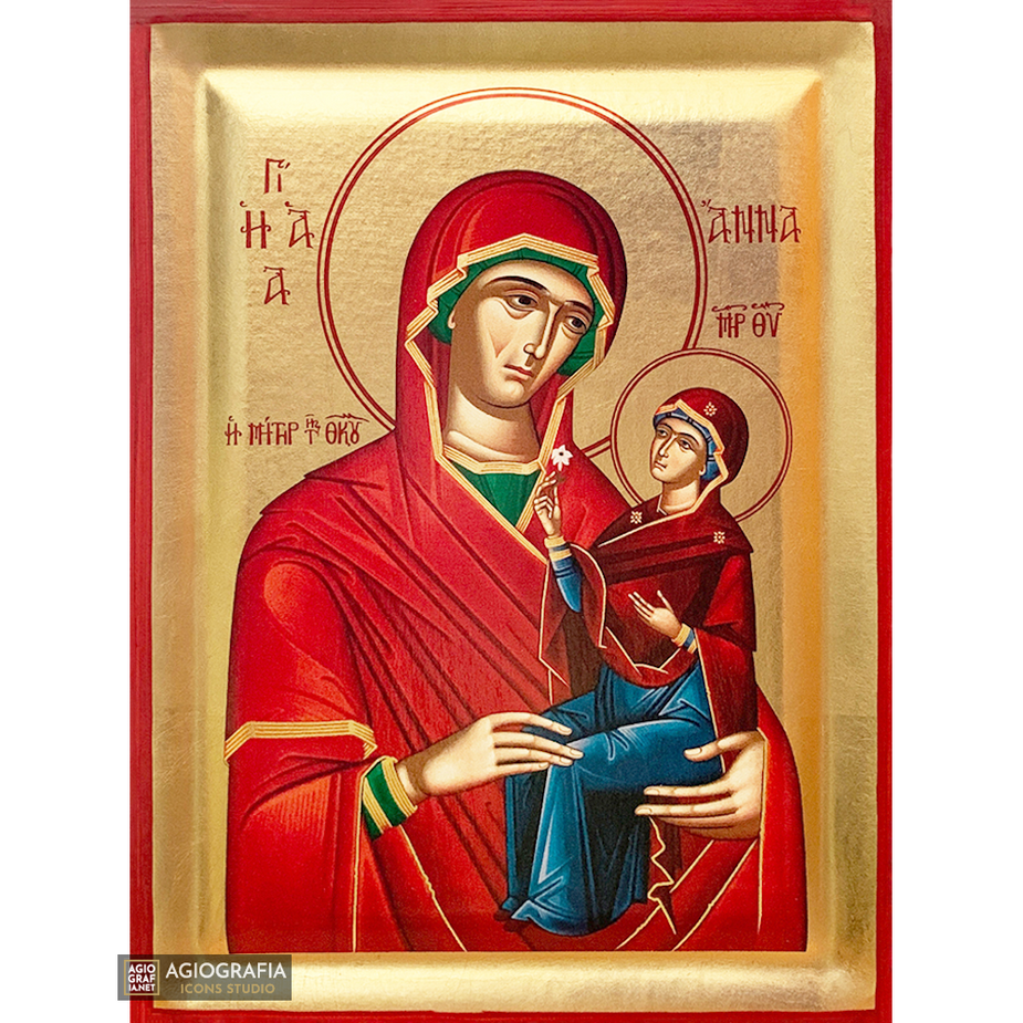 Christian Byzantine Icons of Female Orthodox Saints – Agiografia Icons