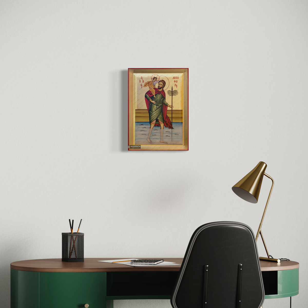 Byzantine Orthodox Icons Collection of the Great Martyrs – Agiografia Icons