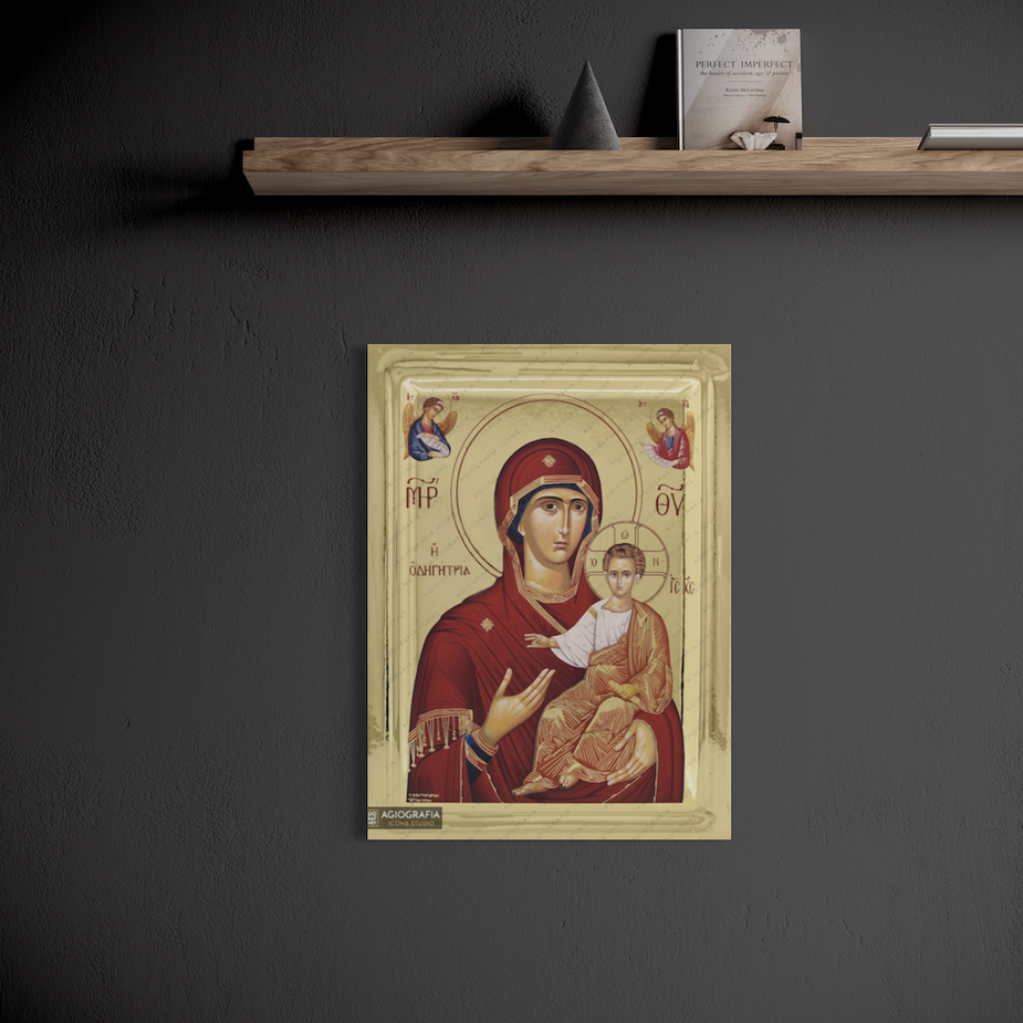 Christian Orthodox Icons crafted on Gold Leaf with Gilding Effect ...