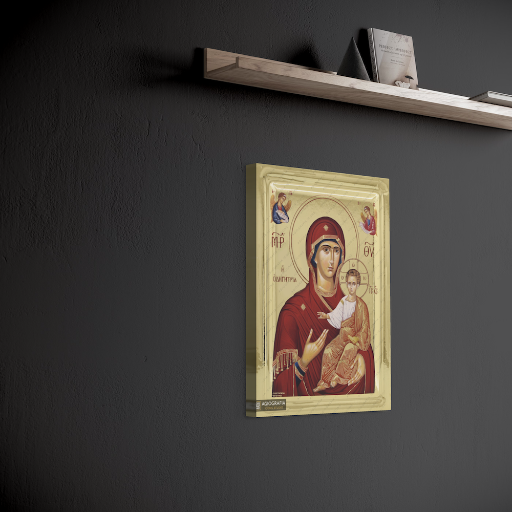 Christian Orthodox Icons crafted on Gold Leaf with Gilding Effect ...