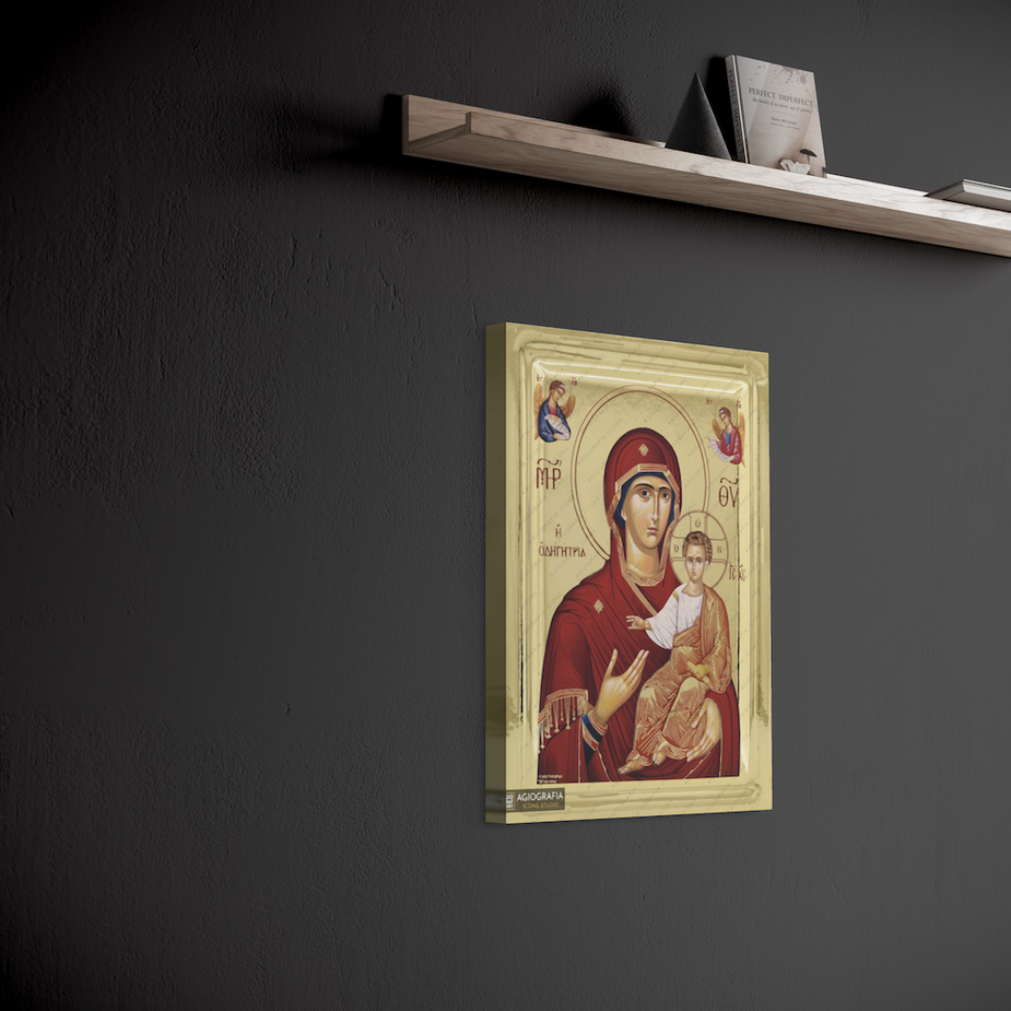 Christian Orthodox Icons crafted on Gold Leaf with Gilding Effect ...