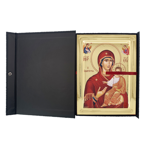 Presentation of the Lord at the Temple Greek Icon with Gilding Effect ...