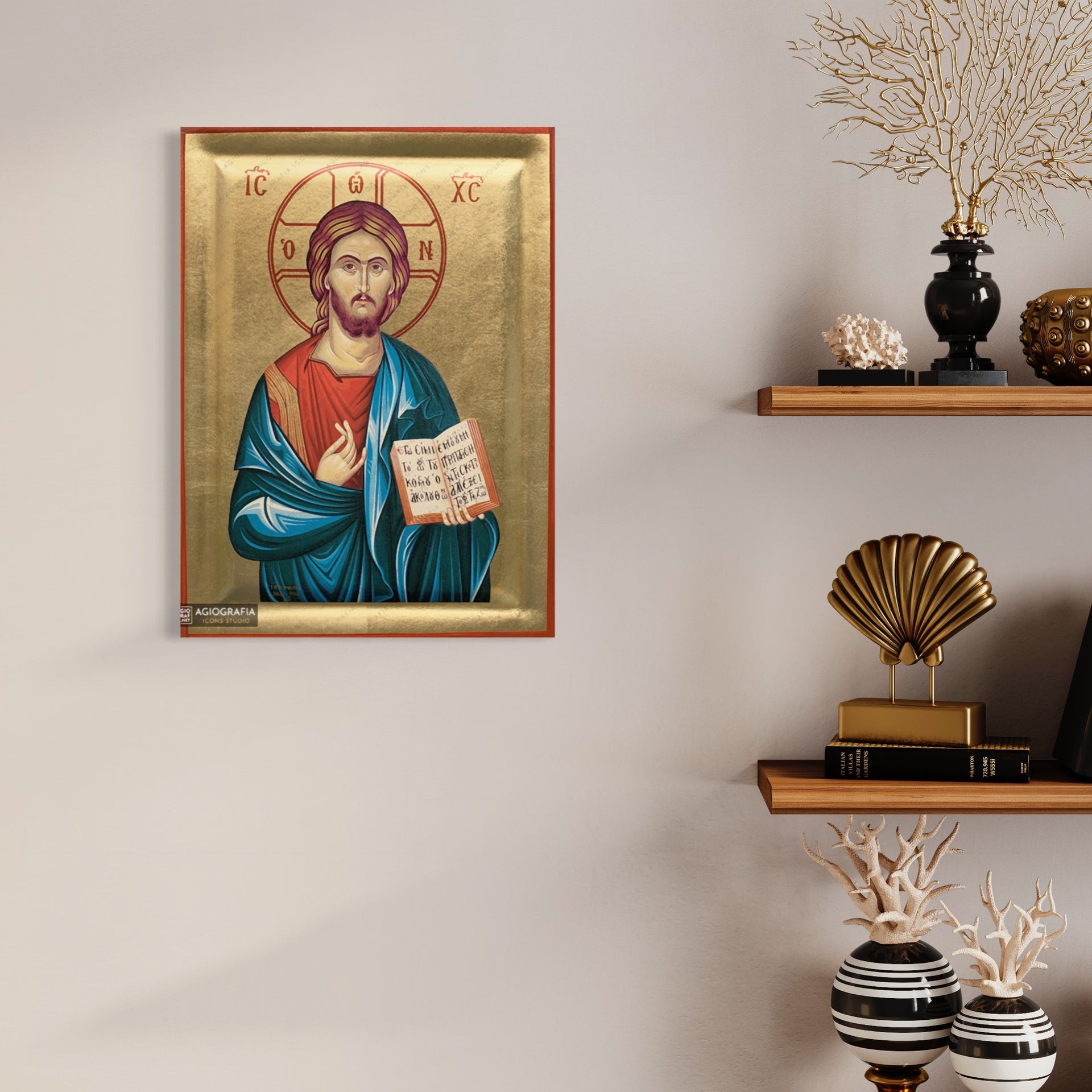 Holy Christian Icons with Bust (Half Figure) depiction – Agiografia Icons