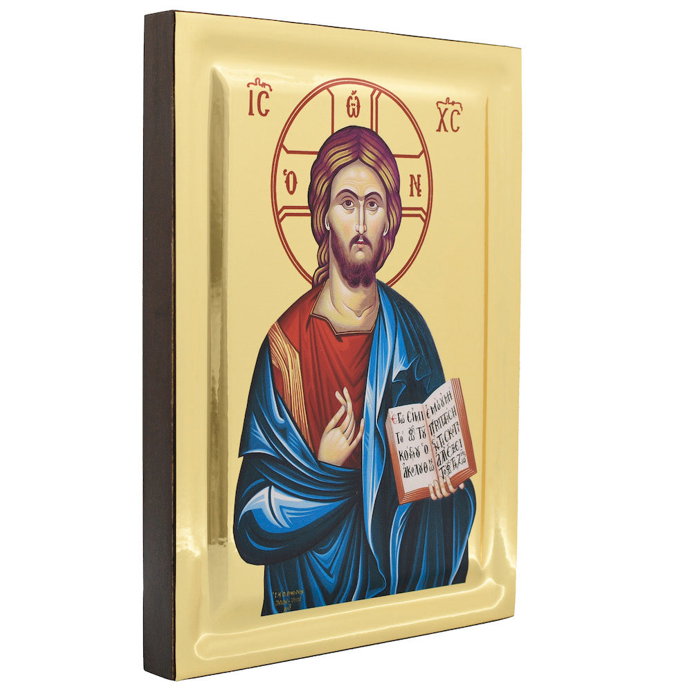 Christian Orthodox Icons crafted on Gold Leaf with Gilding Effect ...
